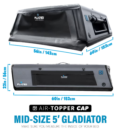 Flated Air-Topper Inflatable Truck Topper | Next Jump Outfitters